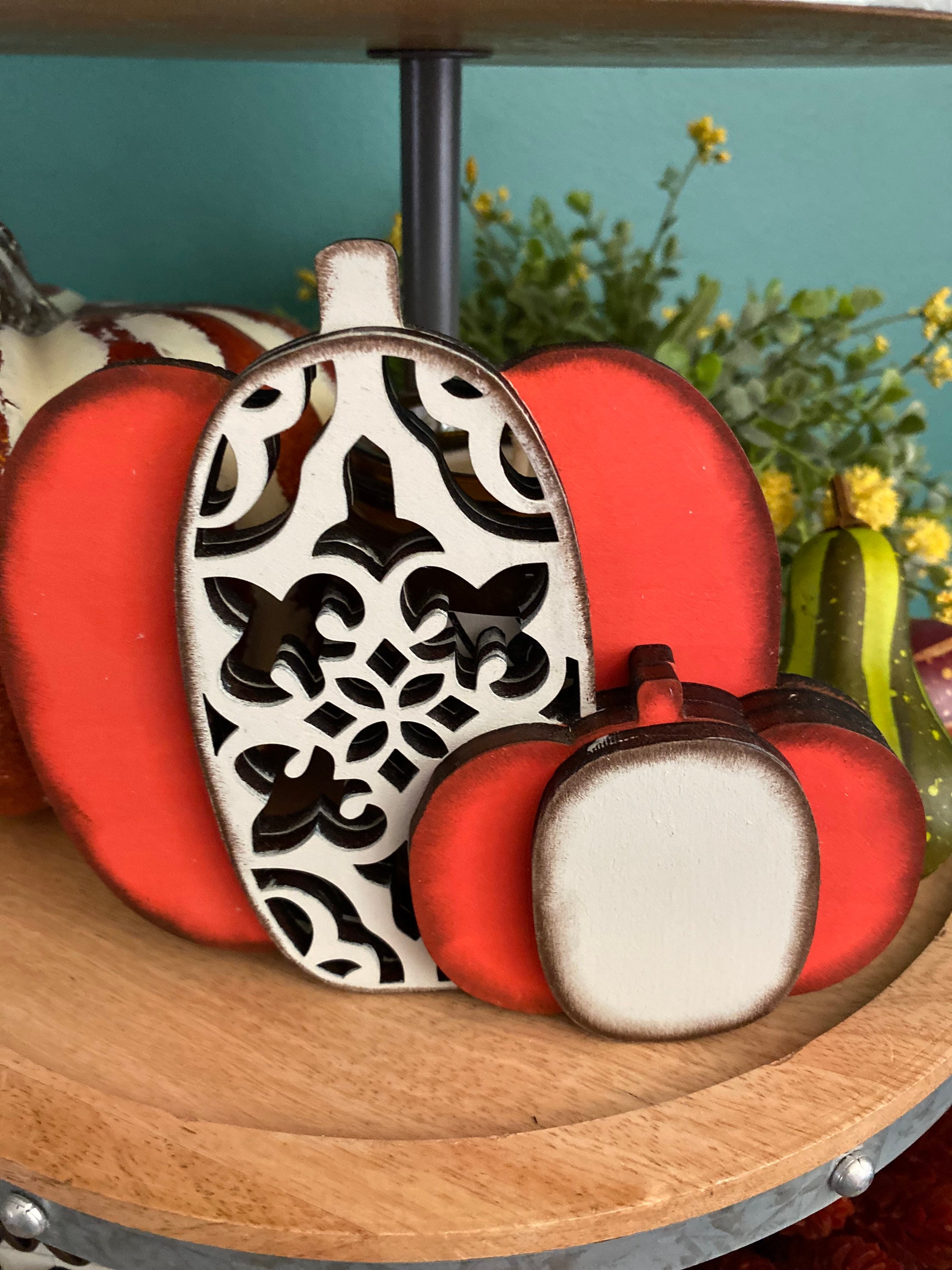 Hello Fall, Fall Themed Decorations, Fall Decor, Tier Tray Decor ...