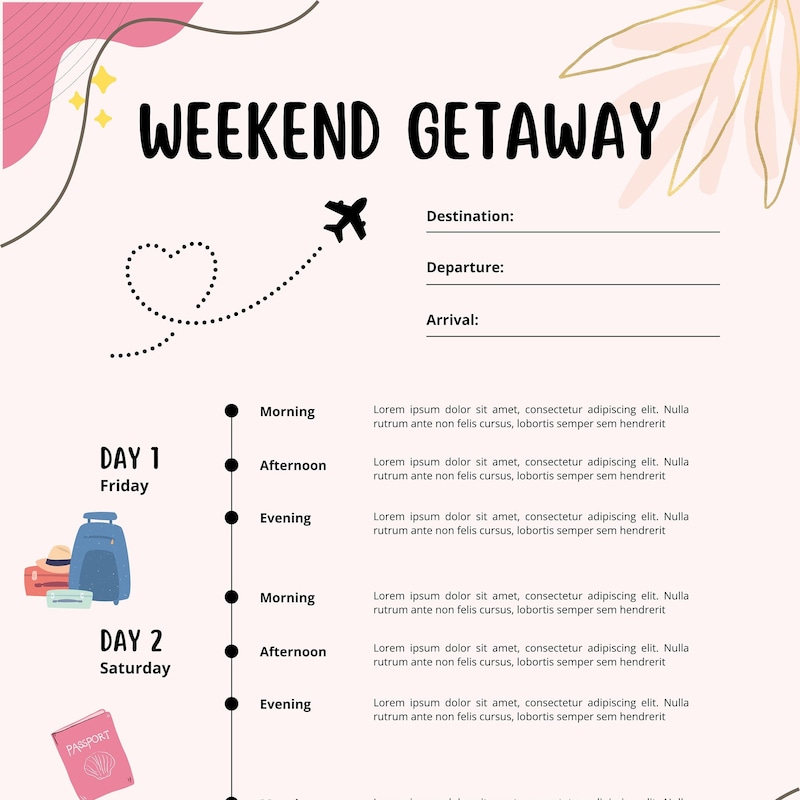 Weekend Getaway - Etsy