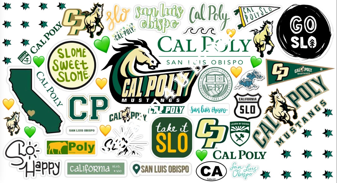 Cal Poly Laptop Background/ Tumbler Wrap - Etsy