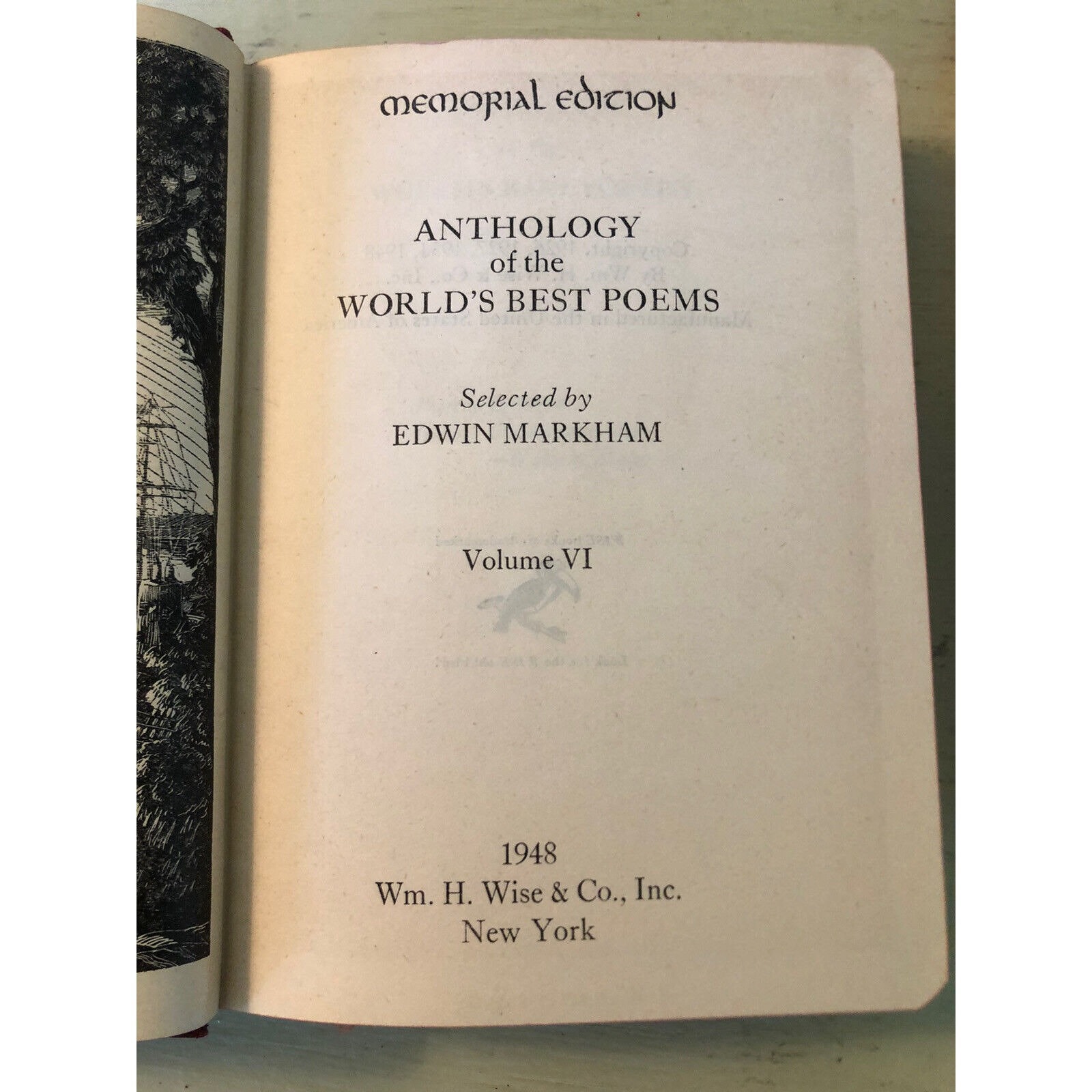 6 Vintage 1948 Anthology of the World Best Poems Memorial - Etsy