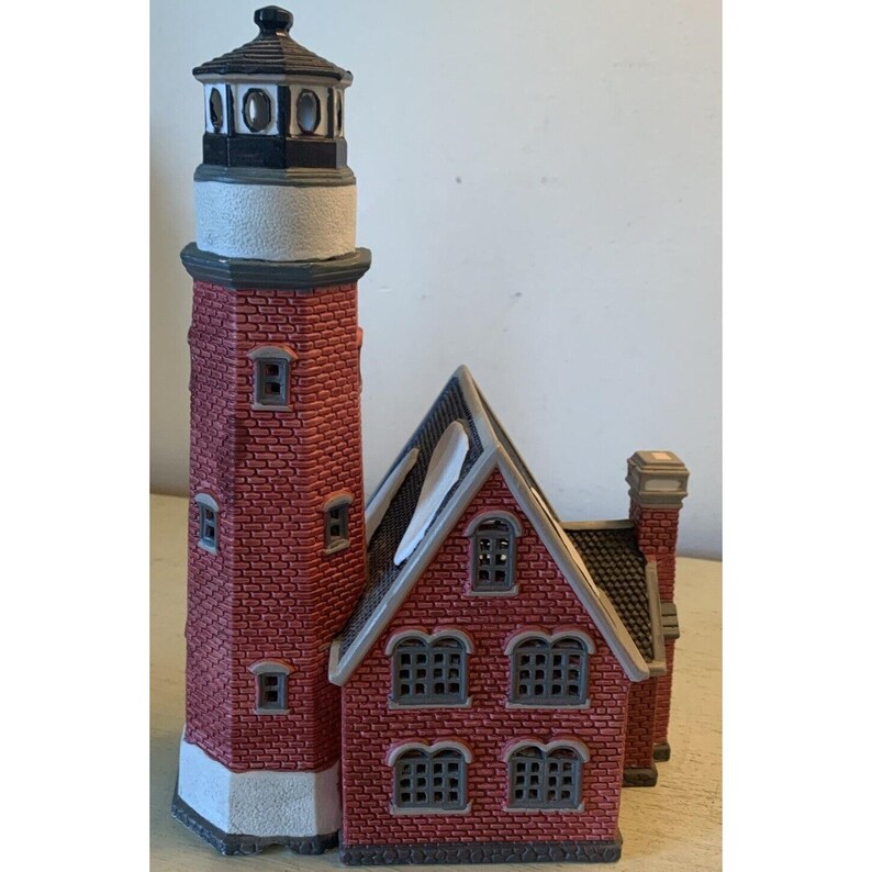 Lemax Plymouth Corners Rocky Point Lighthouse Lighted Building 75245 - Etsy