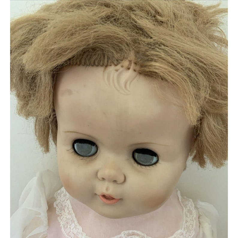 Vintage 1950s Eegee CARRIE Doll MARKED 25-1A Sleep Eyes With Hair ...