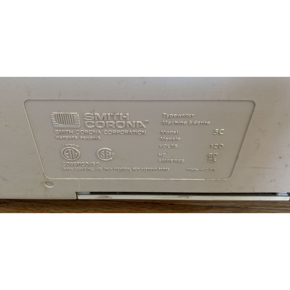 Smith Corona Word Processor Pwp 60 Vintage Writing 1980 1990 Typewriter ...