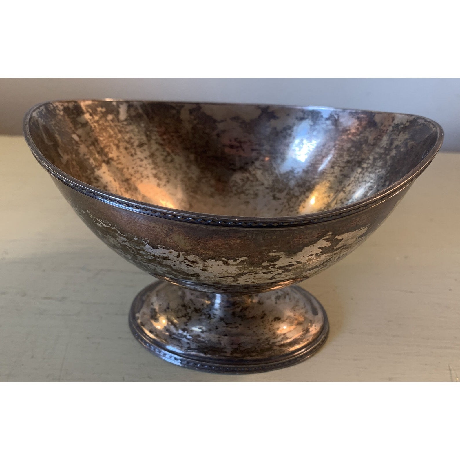 Homan Mfg Co USA OH HMC Epns Wmmts Silverplate 0627 Design Cup - Etsy