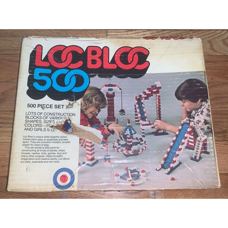 1975 Entex Loc Bloc 500 Locblocs Blocks Building Educational ...