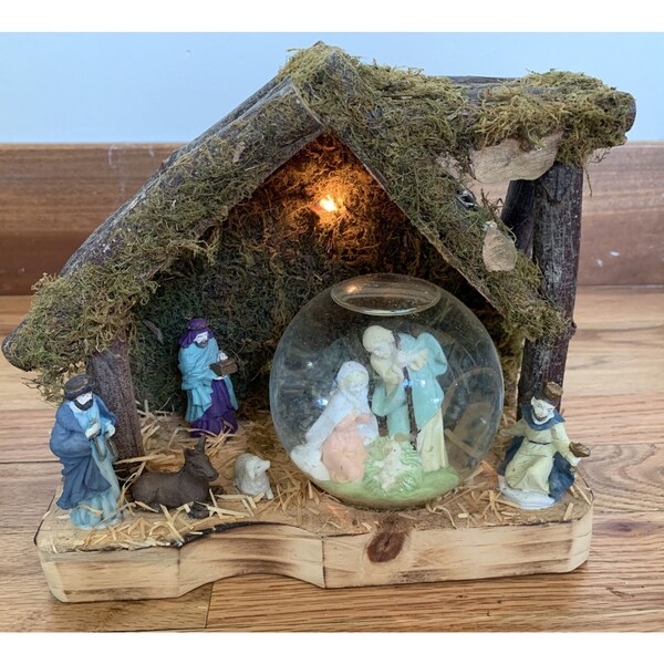 Musical Nativity Scene - Etsy