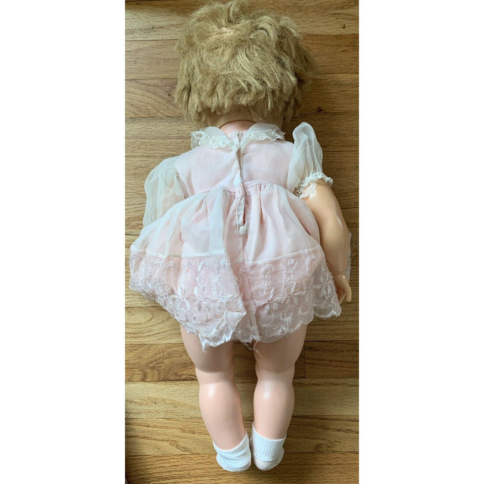 Vintage 1950s Eegee CARRIE Doll MARKED 25-1A Sleep Eyes With Hair ...