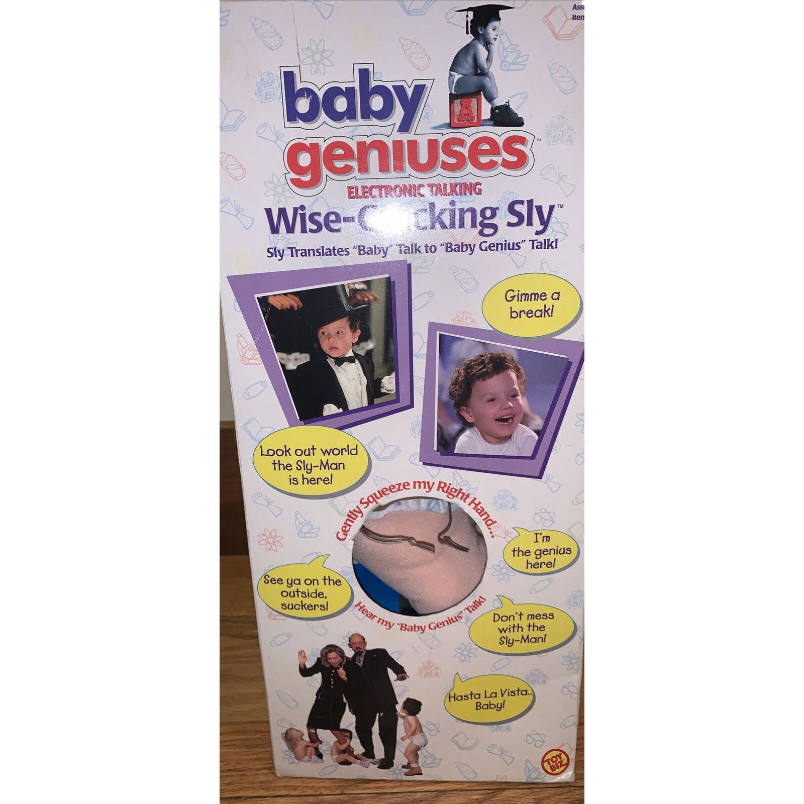1997 Baby Geniuses Electronic Talking Wise-cracking Sly Doll Original Box Works - Etsy