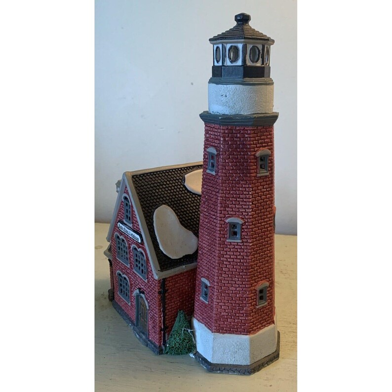 Lemax Plymouth Corners Rocky Point Lighthouse Lighted Building 75245 - Etsy
