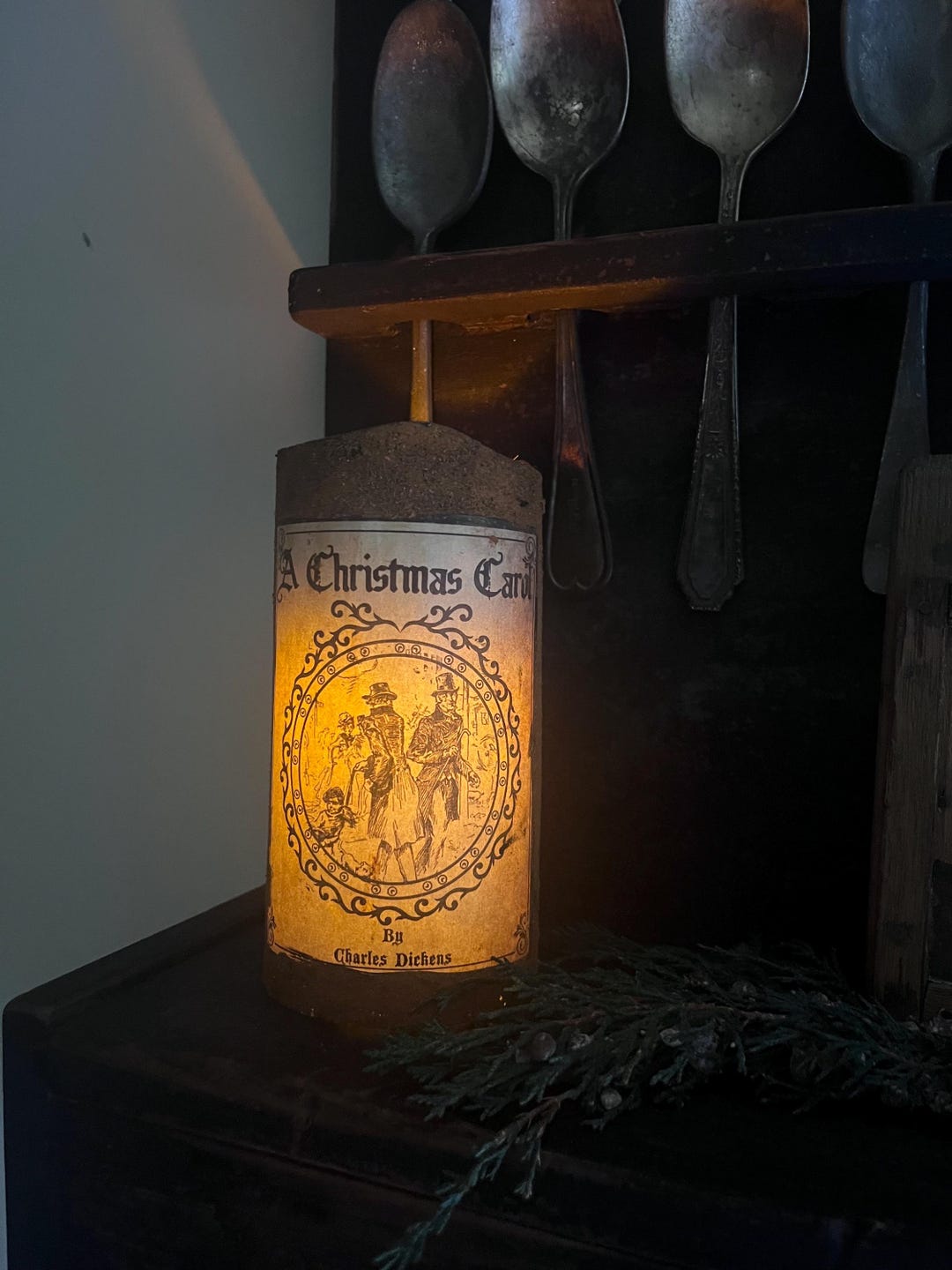 NEW for 2025!! Battery Operated Grubby Candle~primitive Scrooge~ Winter ...