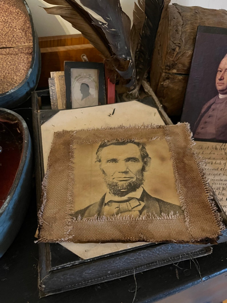 Primitive Photo Abe or George Early Look-primitive - Etsy