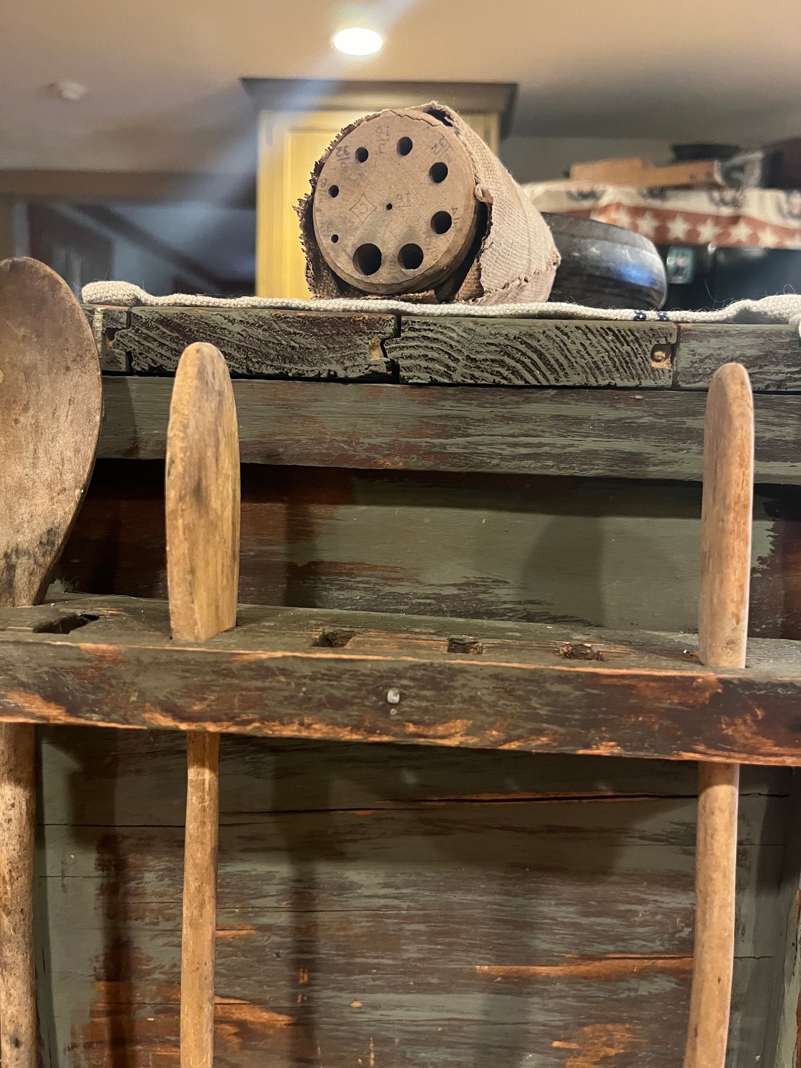 Primitive Make Do Pantry ~ Buttery~ Homestead Cupboard Keep ~ Wrapped ...