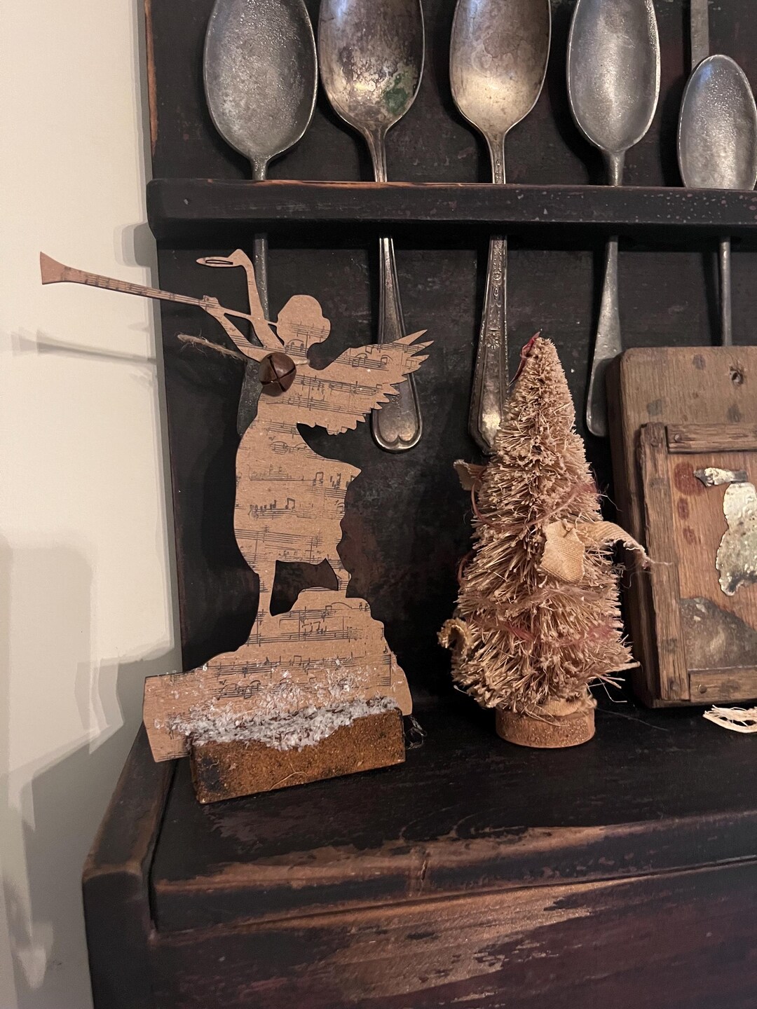 Primitive Early Look Angel ~christmas Angel ~colonial~early Look Angel ...