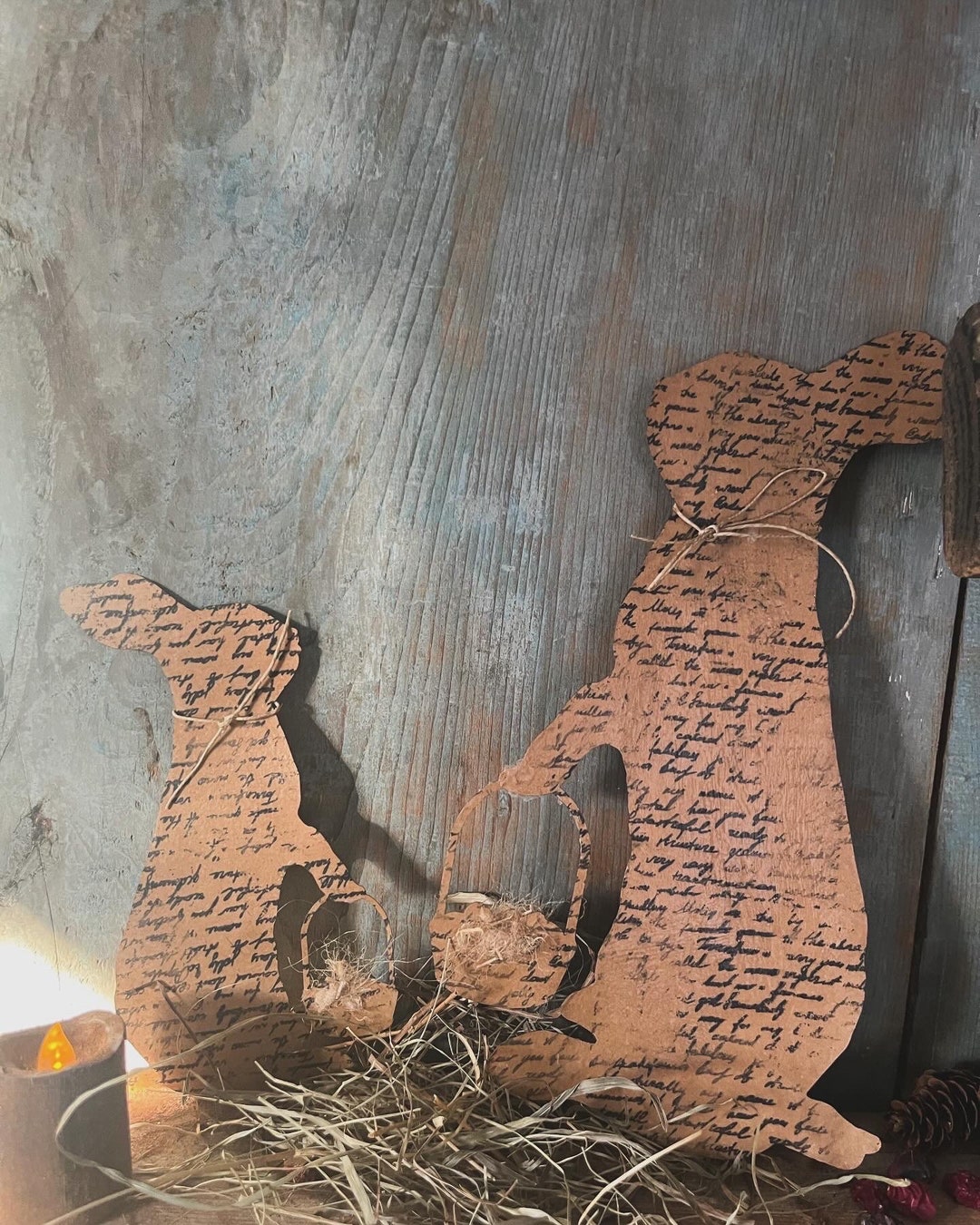 Primitive-spring Rabbits-primitive Sheep-early Look Spring-paper ...