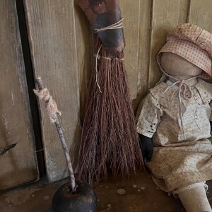 Primitive Witches Broom~primitive Halloween~ Witch Broom ~primitive ...