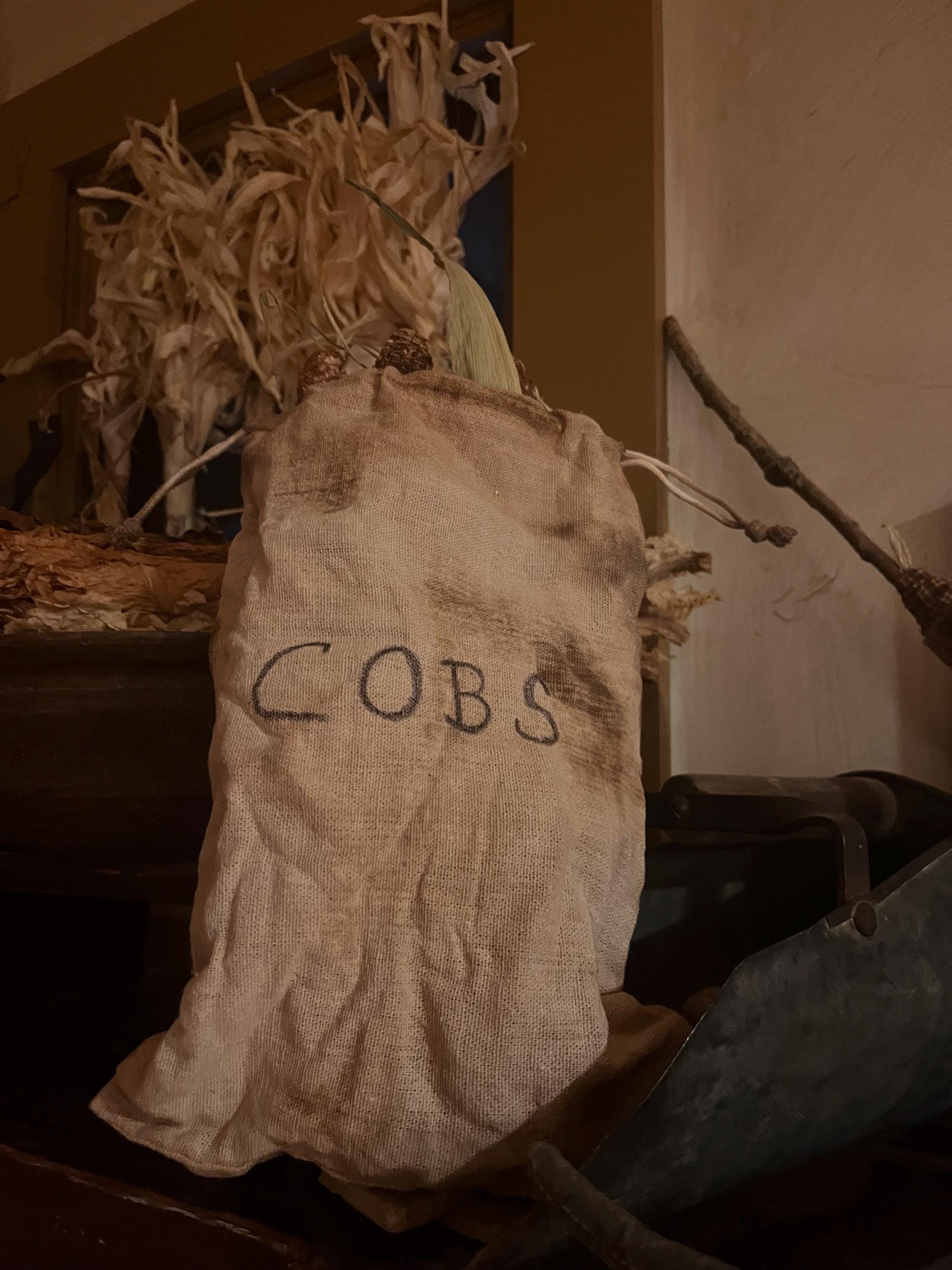 Primitive Dried Corn Husks Dirty Bags ~primitive Fall~ Primitive Corn ...