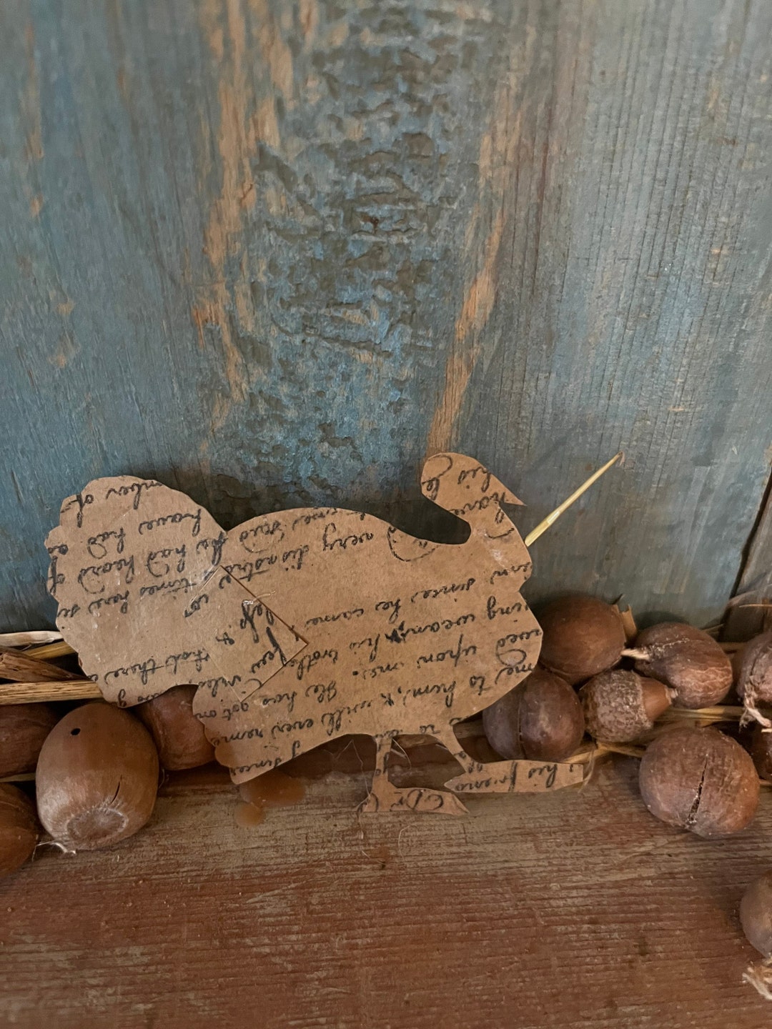 Primitive Autumn Fall Leaves Primitive Turkeys early Look - Etsy