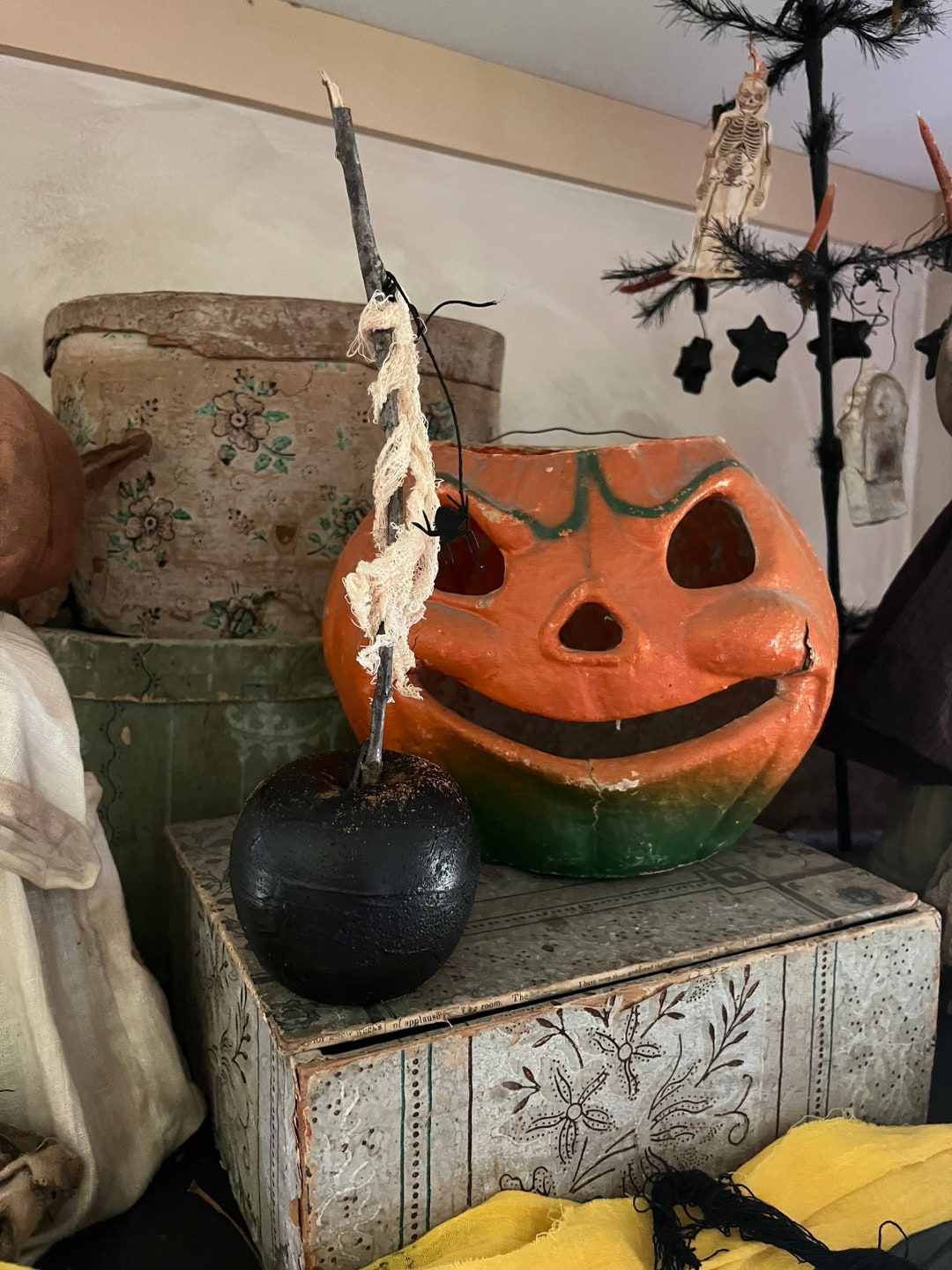 NEW Primitive Grubby Poison Rotten Witchs Applehalloween - Etsy