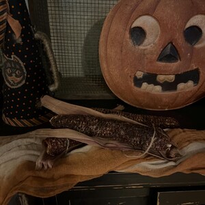 Primitive Dried Corn Cobs Waxed ~primitive Fall~ Primitive Corn~ Dried ...