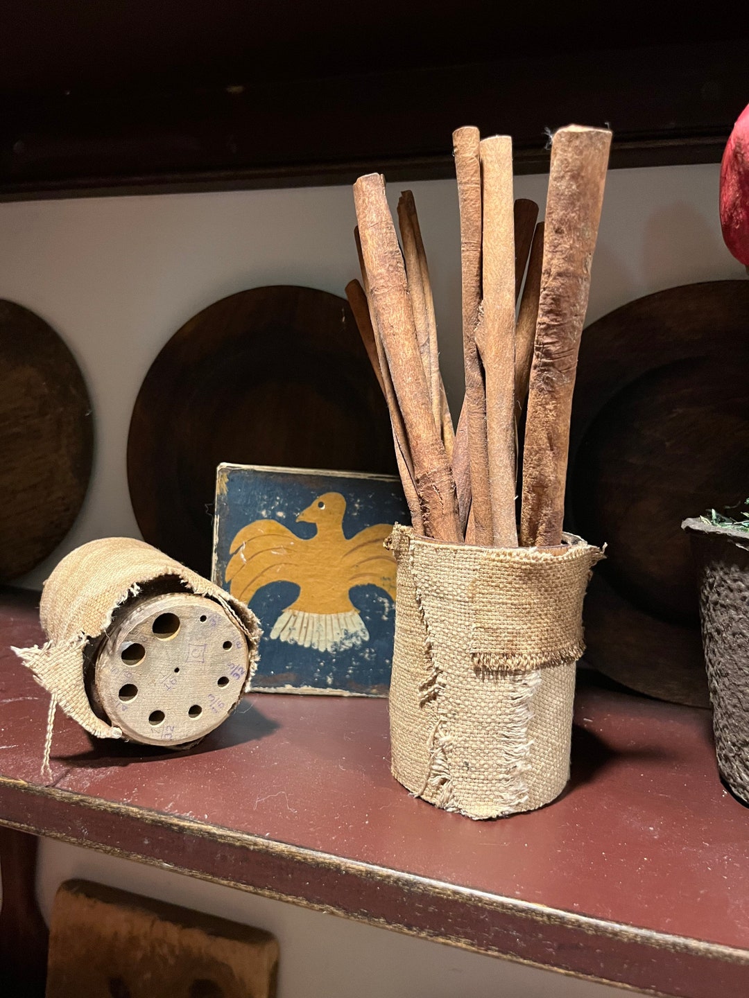 Primitive Make Do Pantry ~ Buttery~ Homestead Cupboard Keep ~ Wrapped ...