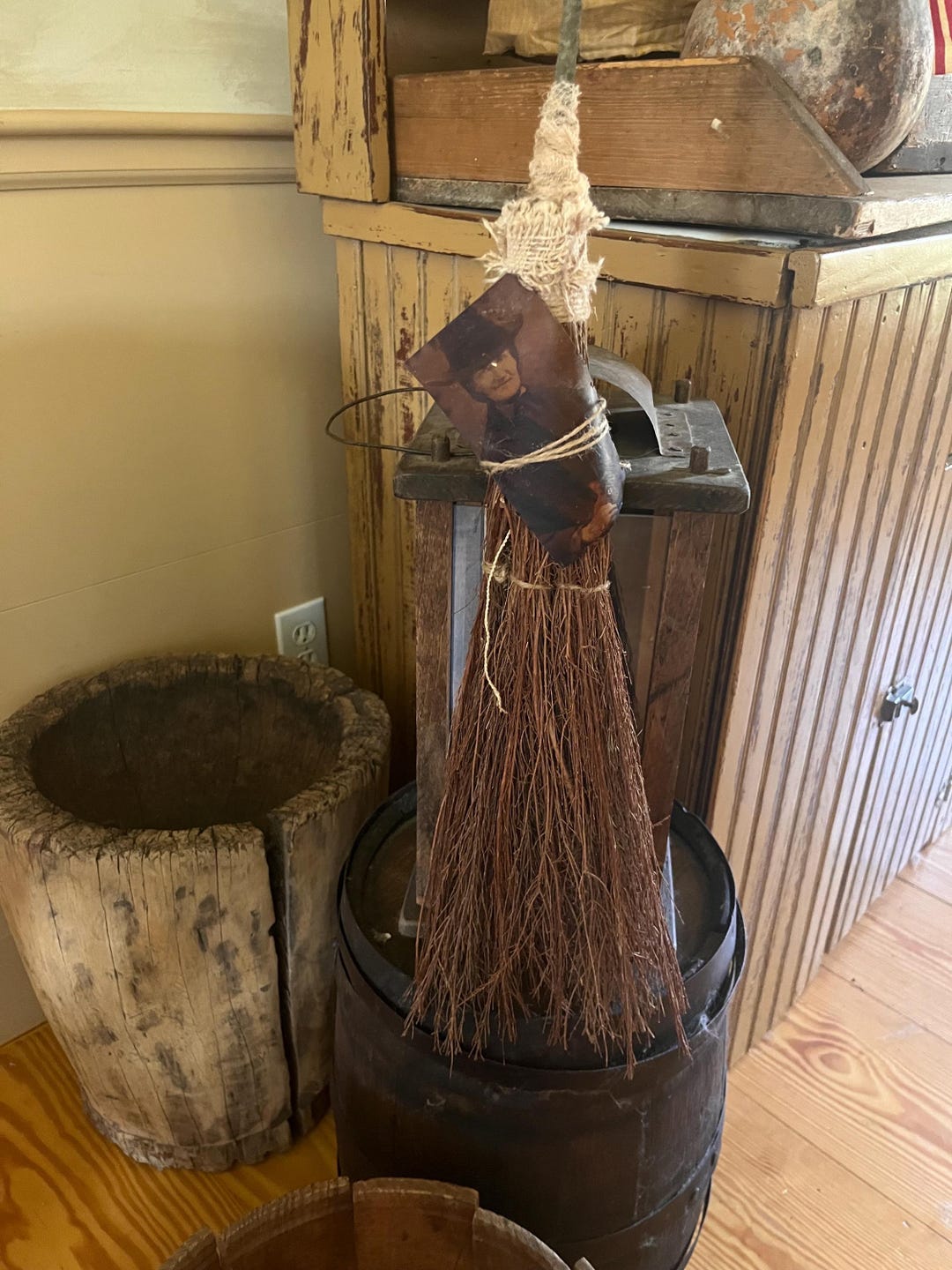 Primitive Witches Broom~primitive Halloween~ Witch Broom ~primitive ...