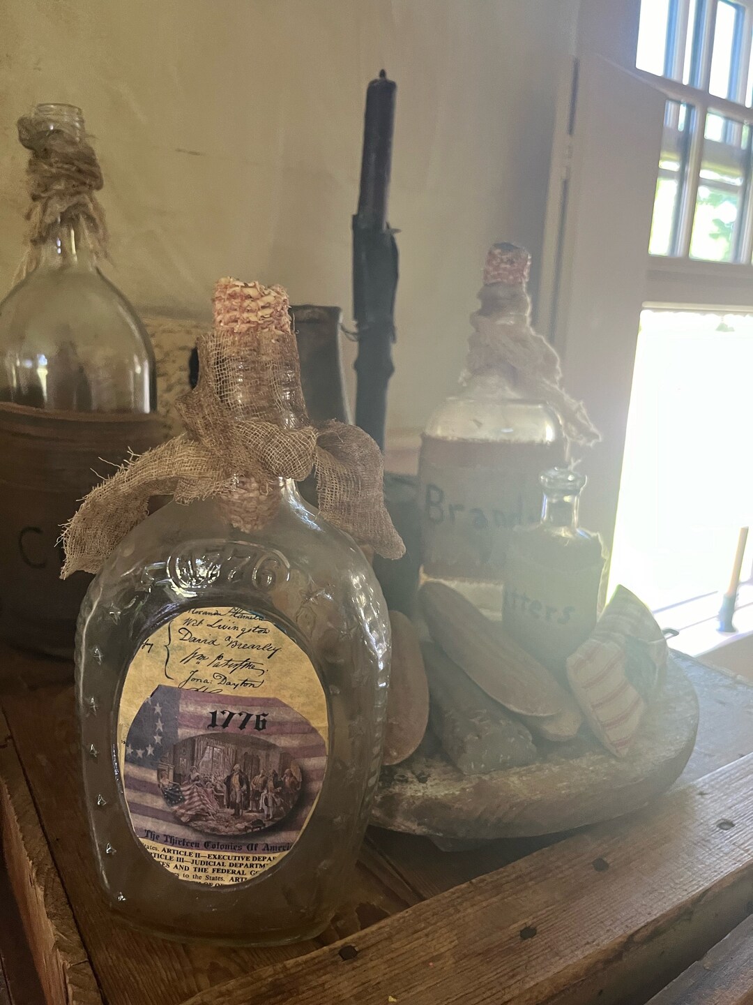 Primitive~old~bottles~ Primitive Americana~early Look~primitive Summer ...
