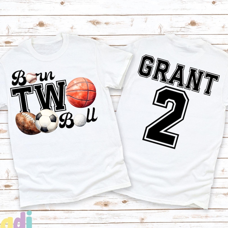 2 Year Old Ball Shirt - Etsy