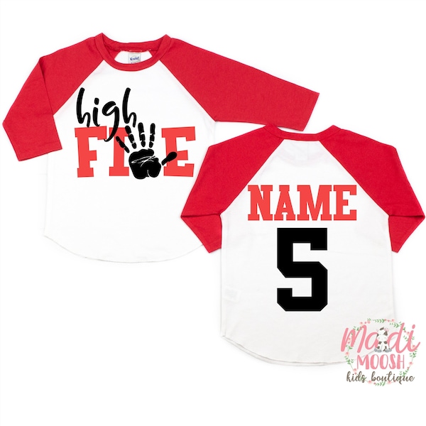 High Five Shirt - Etsy