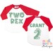 Two Rex Birthday Shirt | 2nd Birthday Shirt | Dinosaur Birthday Boys T ...