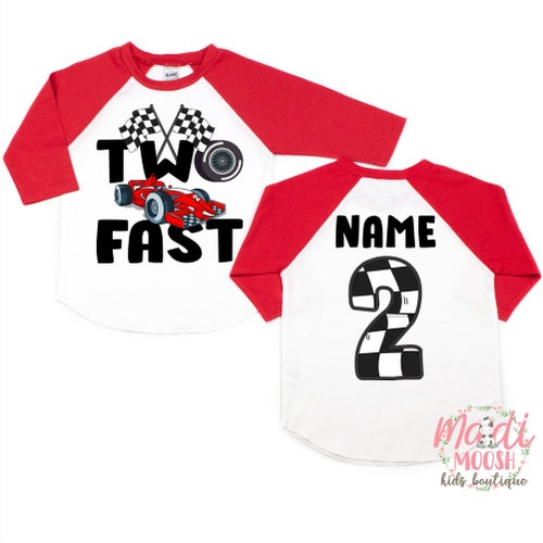 2 Fast Two Furious 2nd Birthday T-shirt - Etsy