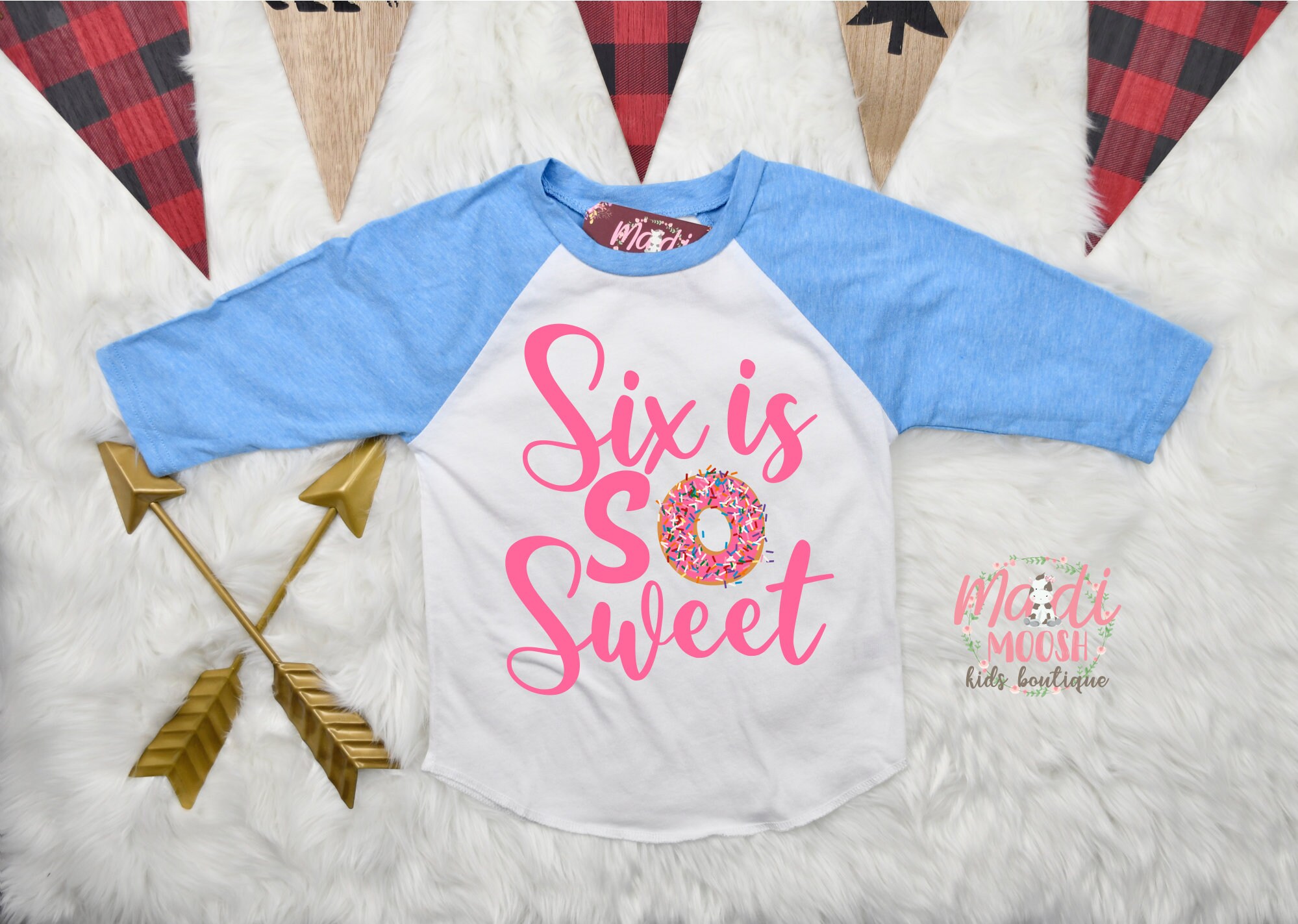 Six Is So Sweet Shirt 6th Birthday Shirt Sixth Birthday | Etsy