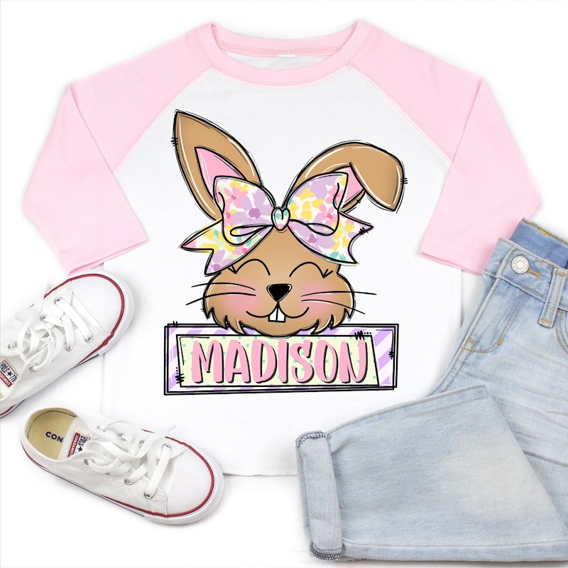 Girl Easter Shirt - Etsy