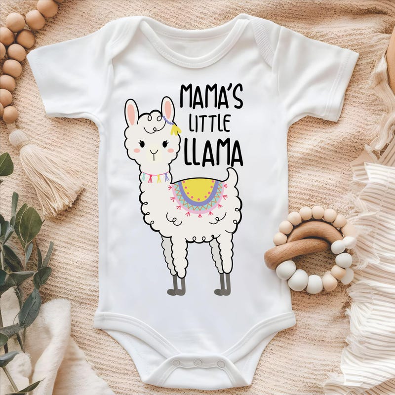 Llama Baby Onesie - Etsy