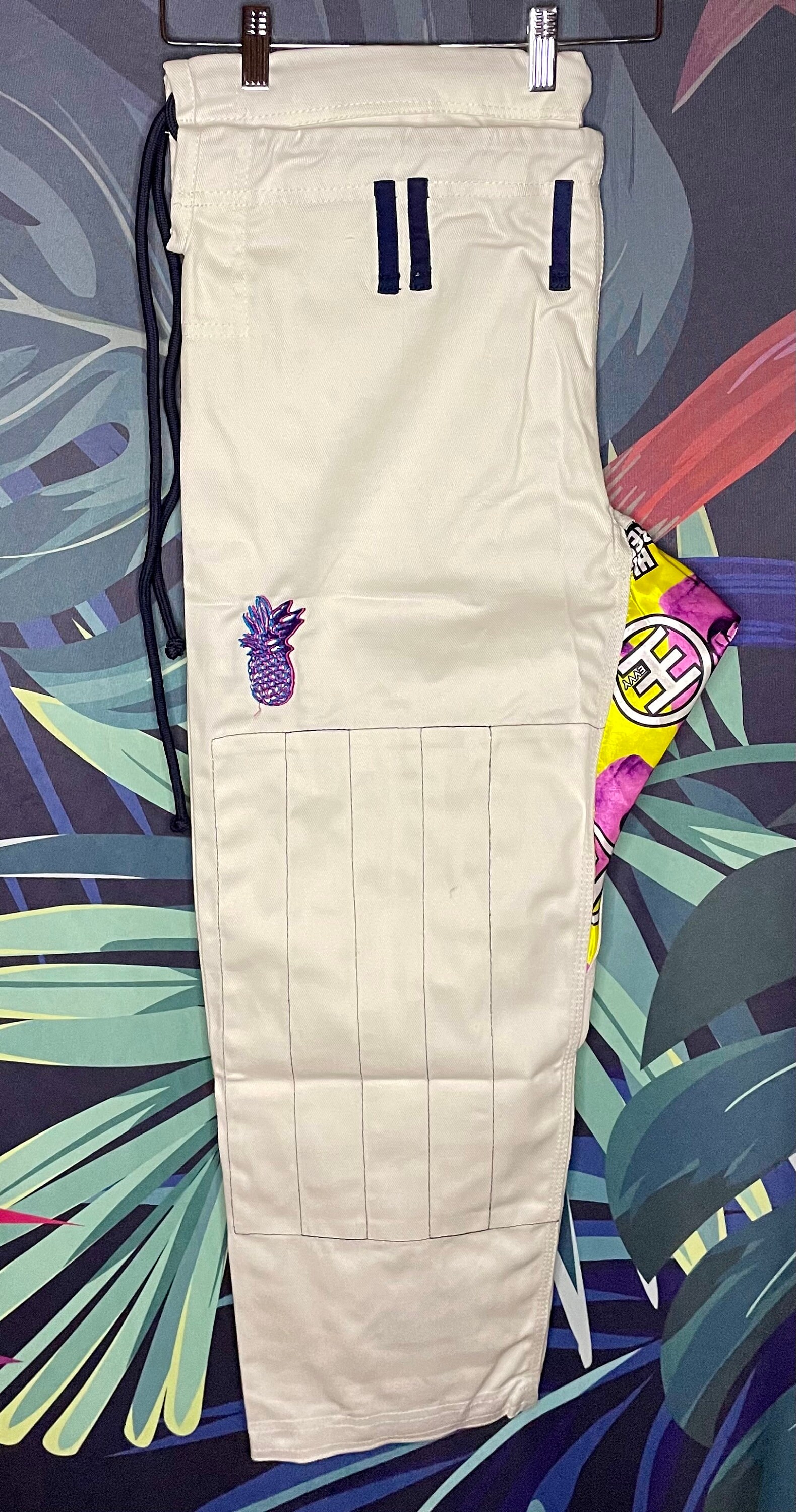 Hi.powered Vs. Evvy Collab Maui Pineapple Jiu Jitsu Gi BJJ Kimono - Etsy
