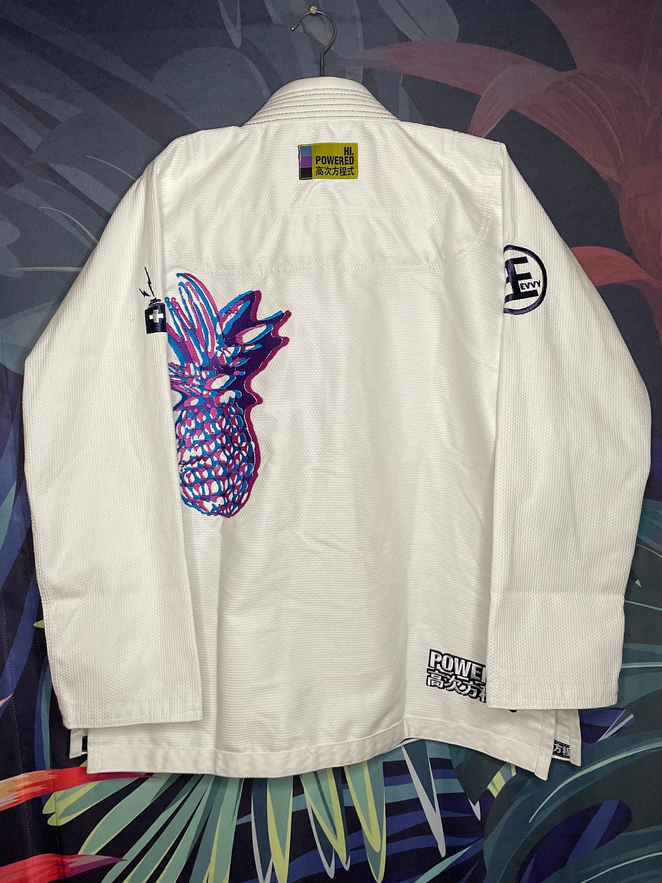 Hi.powered Vs. Evvy Collab Maui Pineapple Jiu Jitsu Gi BJJ Kimono - Etsy