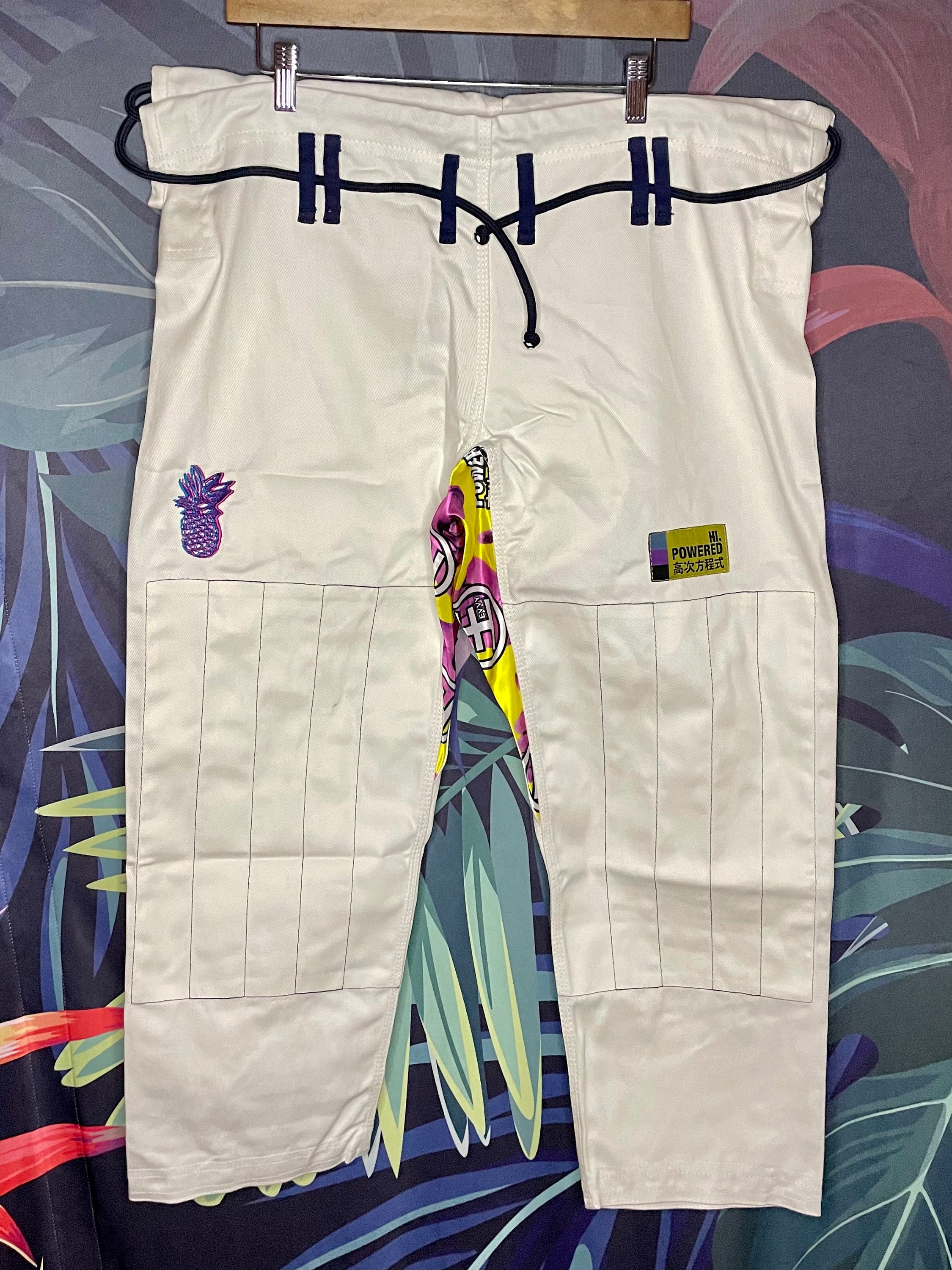 Hi.powered Vs. Evvy Collab Maui Pineapple Jiu Jitsu Gi BJJ Kimono - Etsy