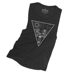 Surf Beach Design Flowy Womens Muscle Tank Top- SB14P - Etsy