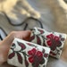 A Pair of Embroidered Detachable Cuffs With Folk Embroidery With Lacing ...