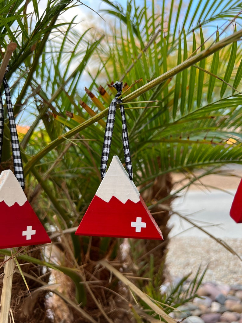 Swiss Mountain Ornament Swiss Memory Souvenir Swiss Gift - Etsy