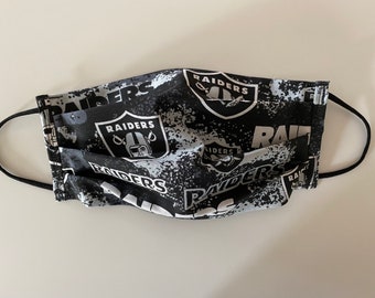 Nfl Raiders Face Mask | Etsy