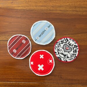 Swiss Fabric Coasters - Reusable Lovely Swiss Table Decor for the ...