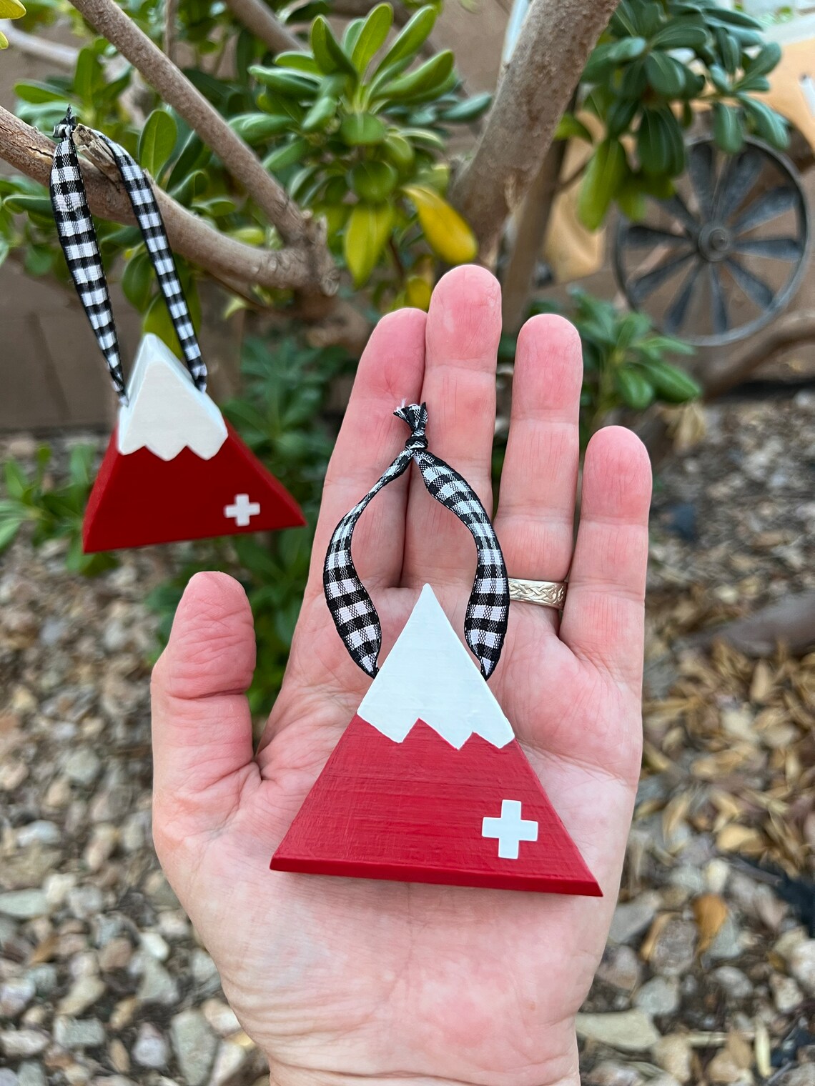 Swiss Mountain Ornament Swiss Memory Souvenir Swiss Gift - Etsy