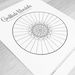 Gratitude Mandala - Coloring Page for Practicing Mindfulness and Self ...