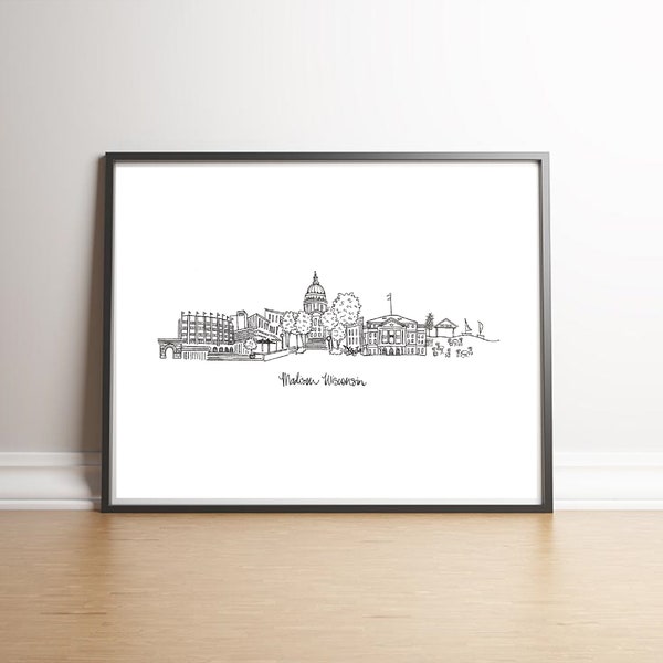 Madison Wisconsin - Etsy