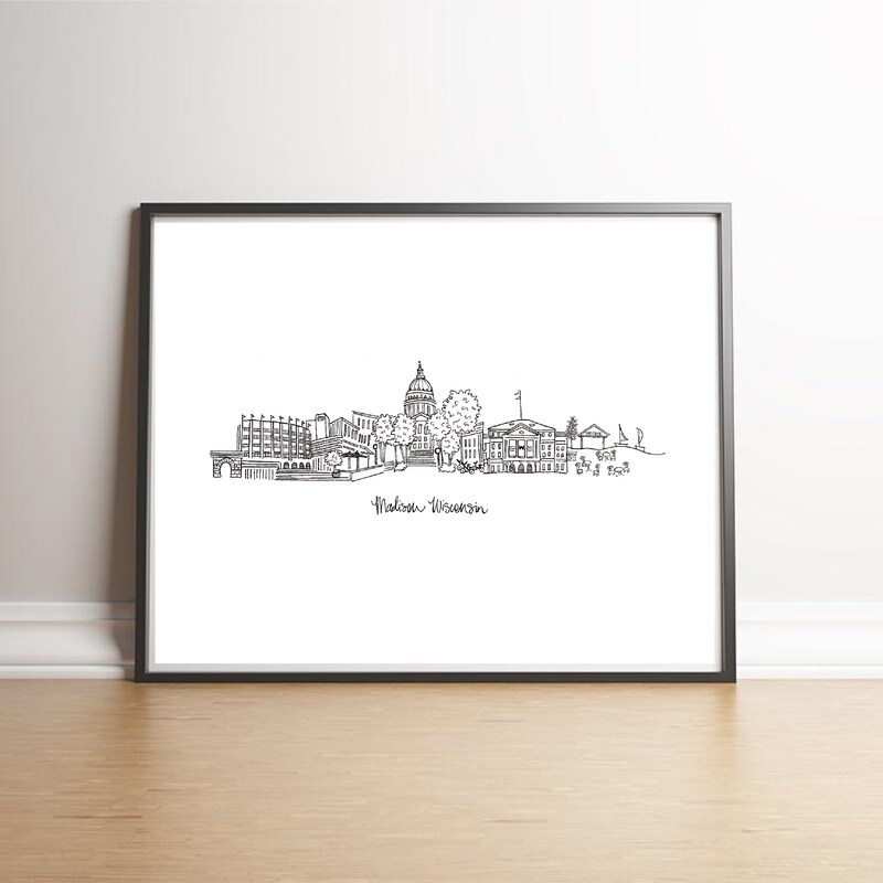 Wisconsin Art - Etsy
