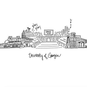 University of Georgia Art Print | UGA | Athens | Classic City ...