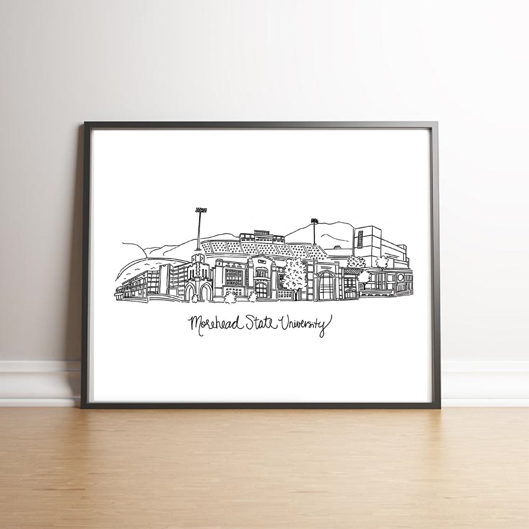 Morehead State University Art Print | Kentucky | KY - Etsy