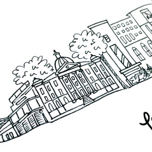 Texas State University Art Print | San Marcos, TX | Bobcats - Etsy