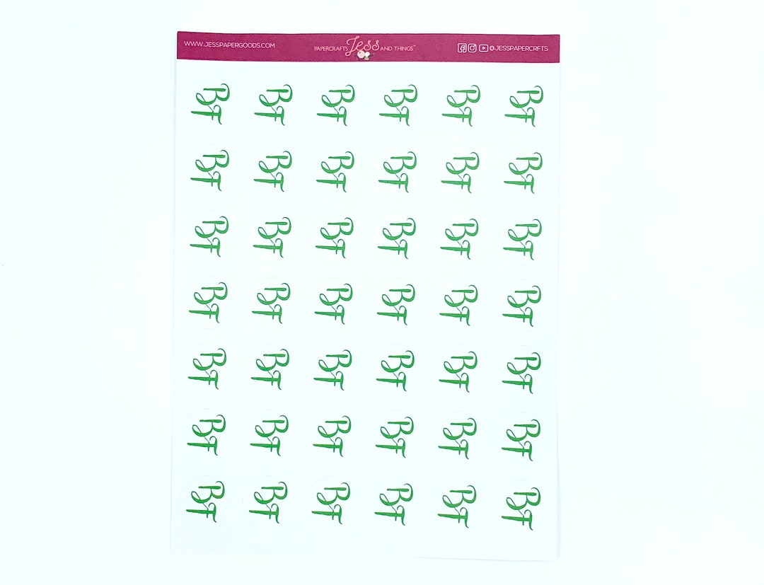 Logo Sticker Sheet Square 1in 1 Inch Custom Stickers - Etsy