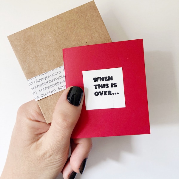 Quarantine Card - Etsy UK